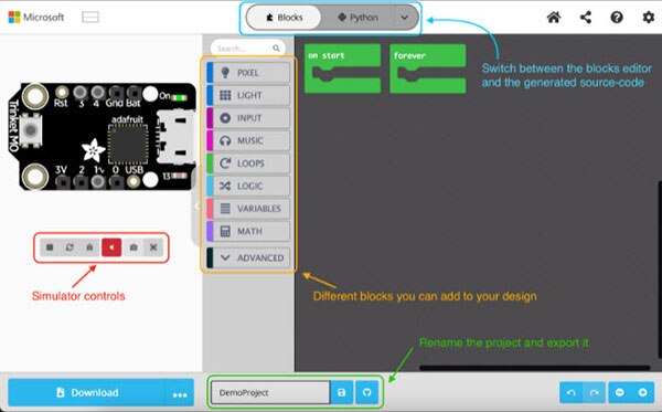 Getting Started with Microsoft MakeCode Maker